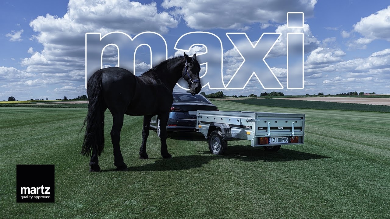 Adventure on the horizon - your hobby on the road - the martz maxi trailer